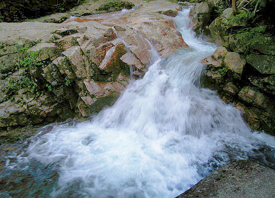 Basin Franconia Notch State Park NH Waterfall Nature Made Potlhole ...
