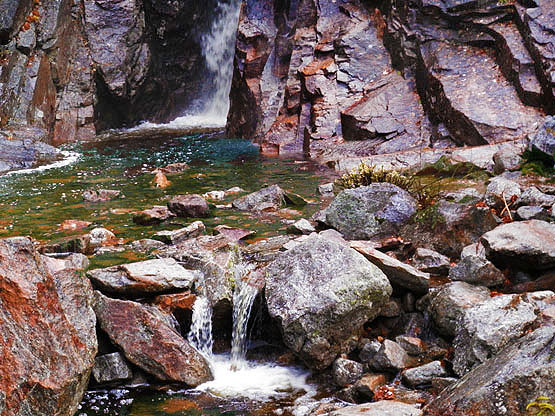 Flume Cascade Silver Cascade 300 Foot Drop Waterfalls Route 302 Twin ...