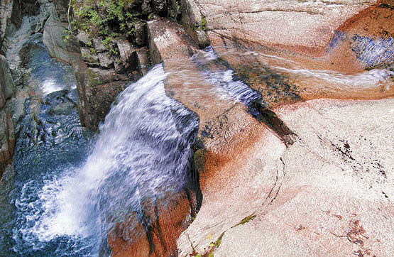 Sabbaday Falls 40 Foot Drop Waterfall Waterville Valley Sabbaday ...
